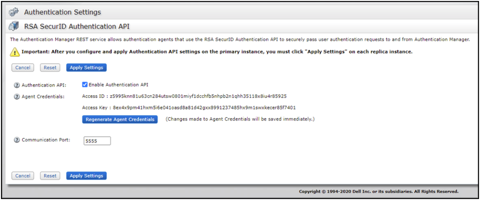 Opentext Safe Rsa Mfa Api Rest Configuration Rsa Ready