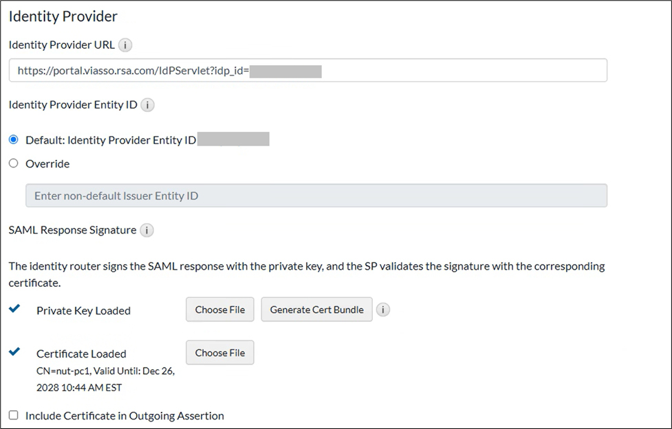 Nutanix Prism Central Idr Sso Configuration Using Saml Rsa Ready Implementation Guide Rsa