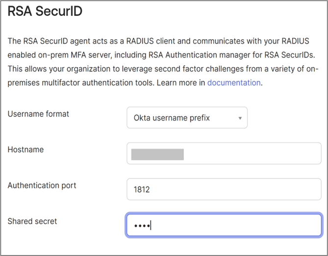 Okta Agent Radius Configuration Authentication Manager Rsa Ready Implementation Guide