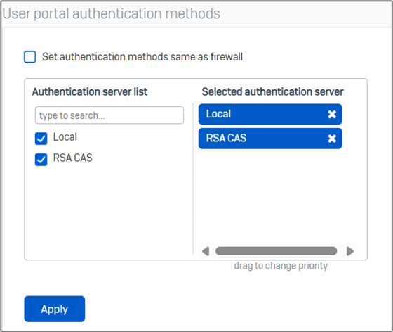 Sophos Firewall - RADIUS Configuration - Authentication Manager - RSA Ready Implementation Guide ...