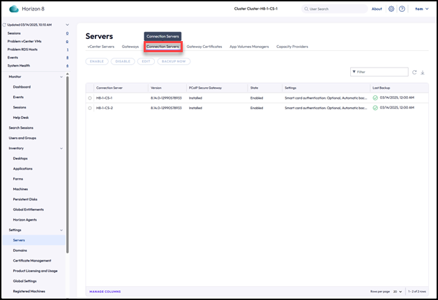 Omnissa Horizon 8 Connection Server - RADIUS with Authentication ...