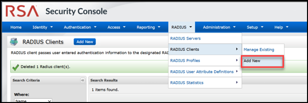 Omnissa Horizon 8 Connection Server - RADIUS with Authentication Manager - RSA Ready Access ...