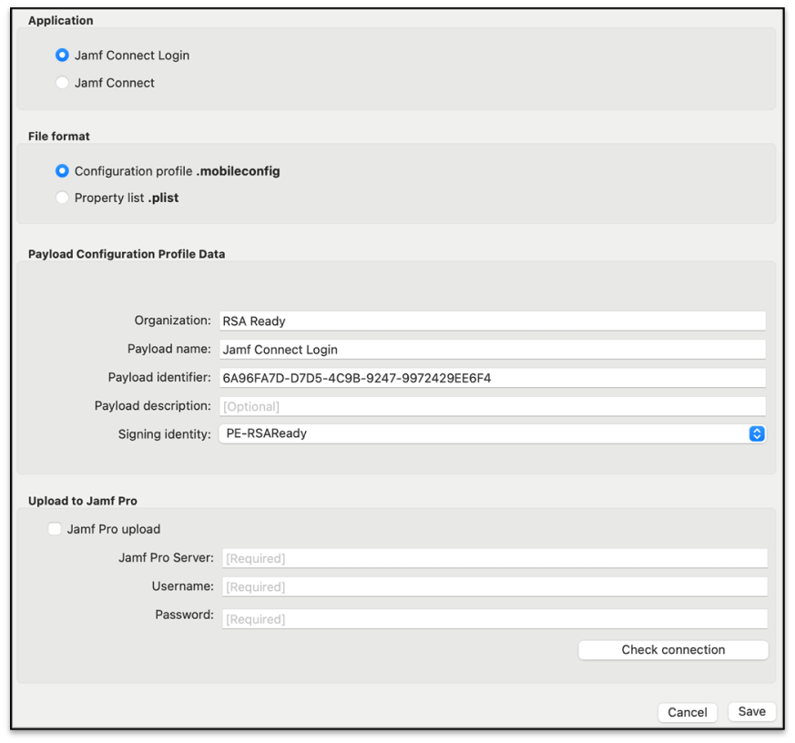 JAMF Connect - My Page SSO Configuration using OIDC- RSA Ready ...